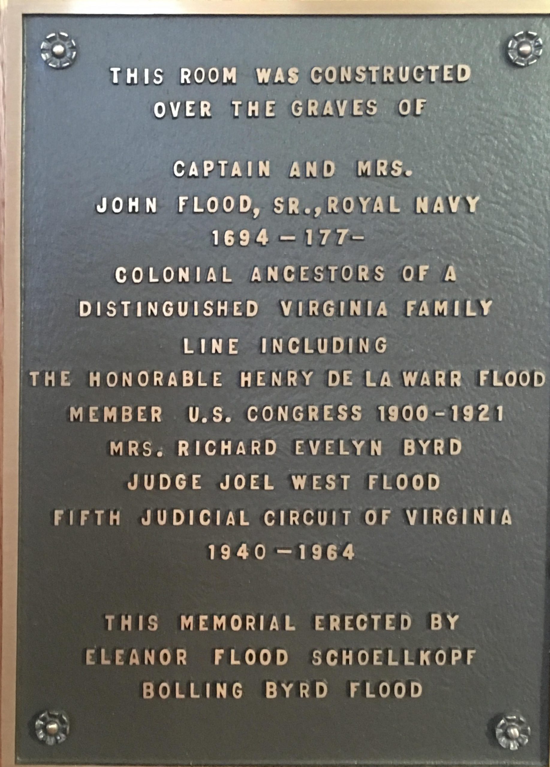 Flood Family Genealogy